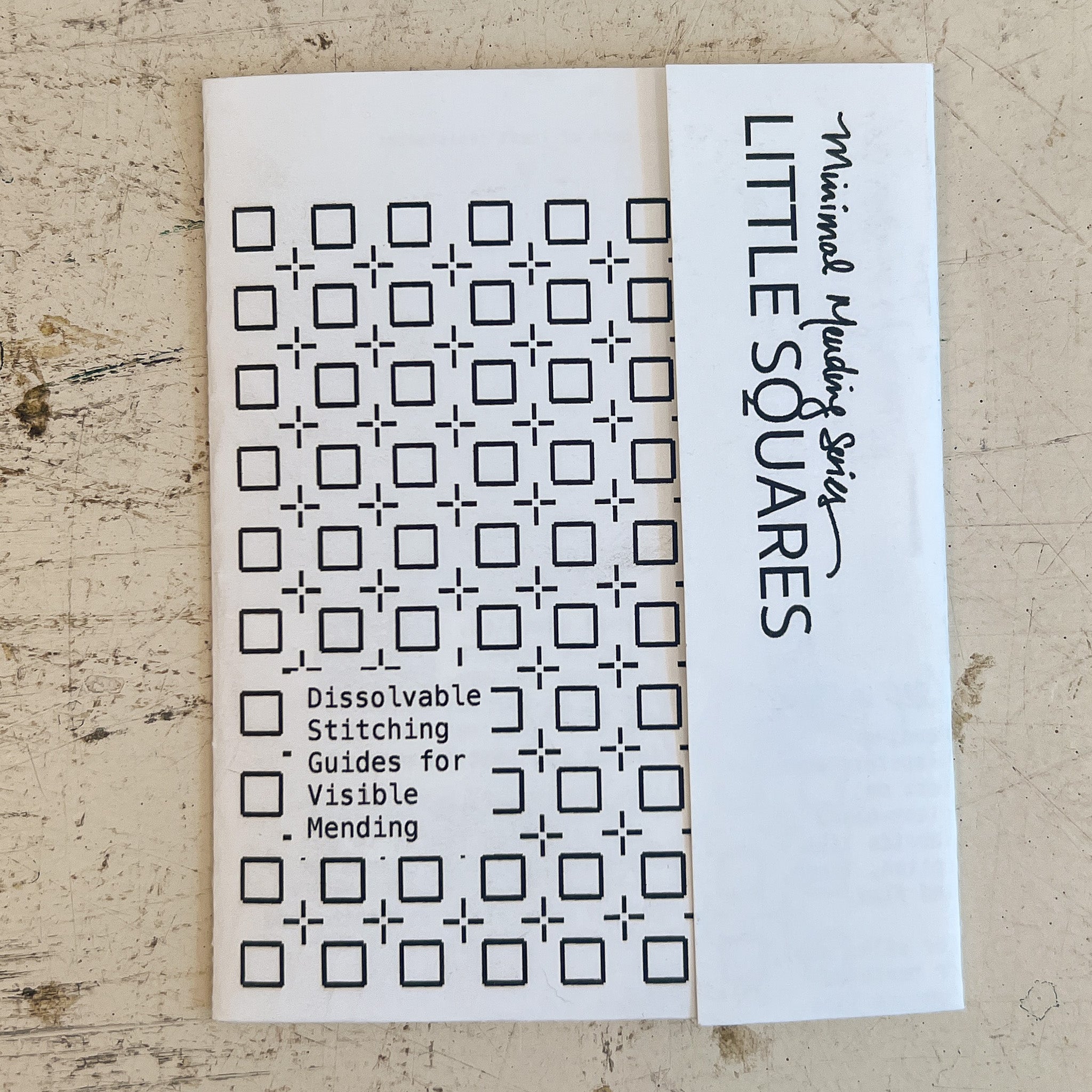 Little Squares . Minimal Mending Series – Approved Textiles